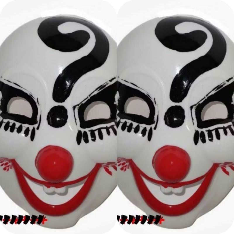 Jual topeng mask topeng badut real villain | Shopee Indonesia