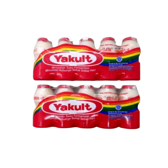 Jual Yakult 1 Pak Isi 5/Susu Yakult 65ml/Yakult Susu Fermentasi ...