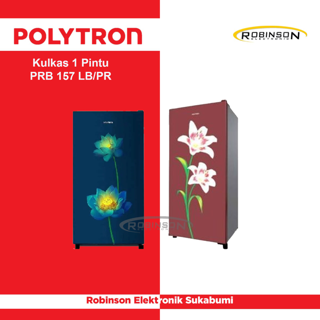 Jual Kulkas Polytron 1Pintu PRB 157 PR/LB 150Liter | Shopee Indonesia