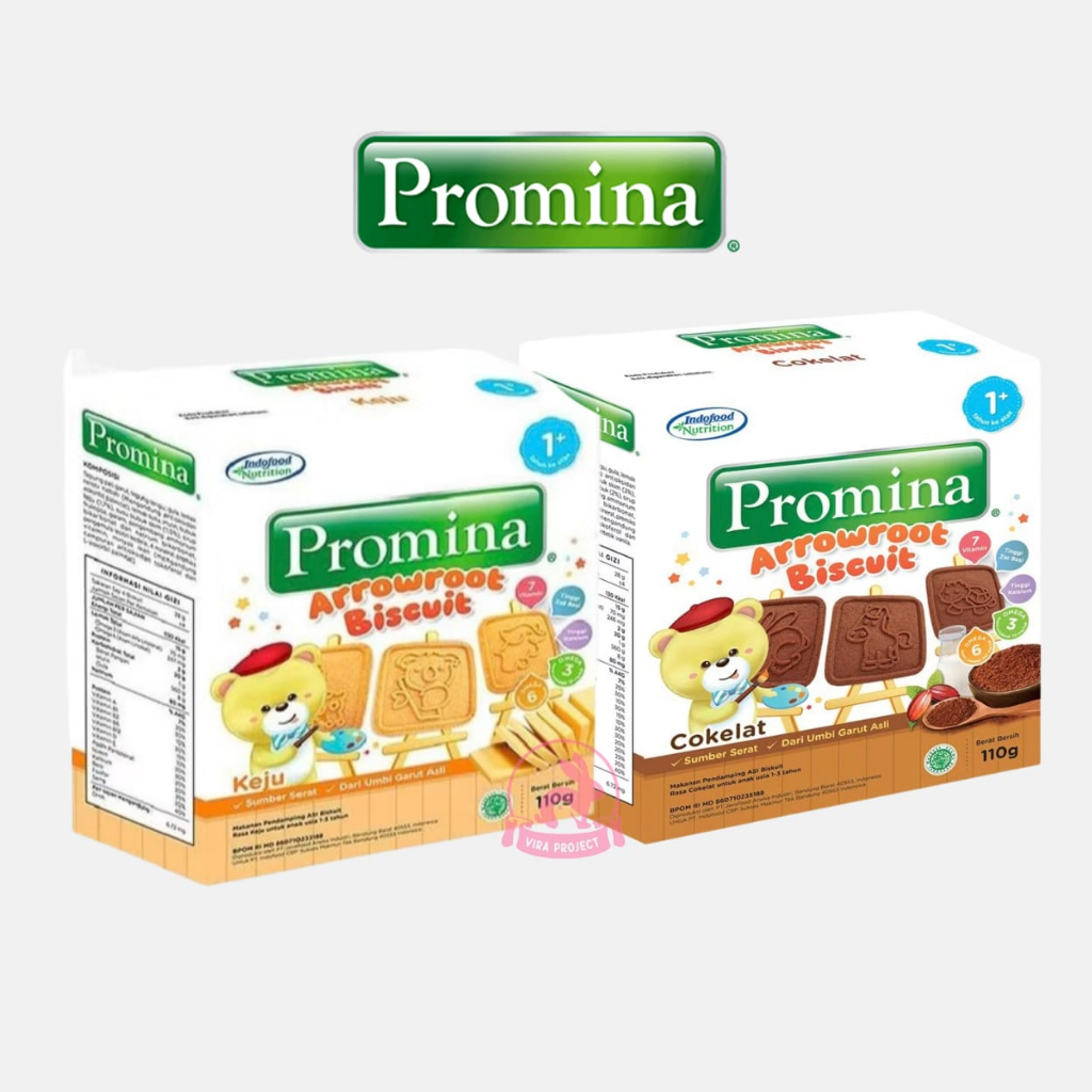 Jual 12+ Promina Arrowroot 110gr / Promina Biskuit Anak | Shopee Indonesia