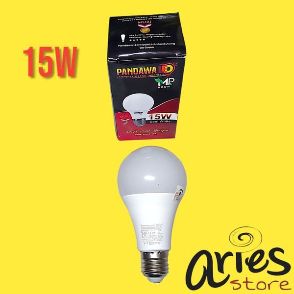 Jual LED 15 WATT PANDAWA MP BOM LED 15W BULB | Shopee Indonesia