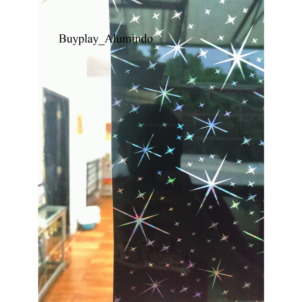 Jual Sticker / Stiker Kaca Film Sandblast Sunblast Motif Lazer Cut 7954 ...