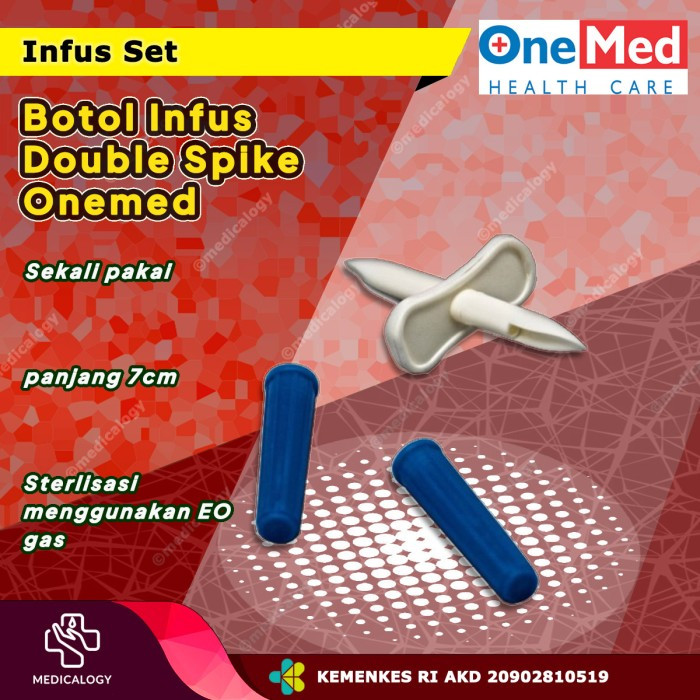 Jual Onemed Double Spike Penusuk Botol Infus | Shopee Indonesia