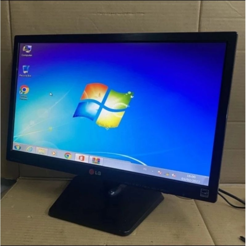 Jual monitor LED LG 19 inchi mulus | Shopee Indonesia