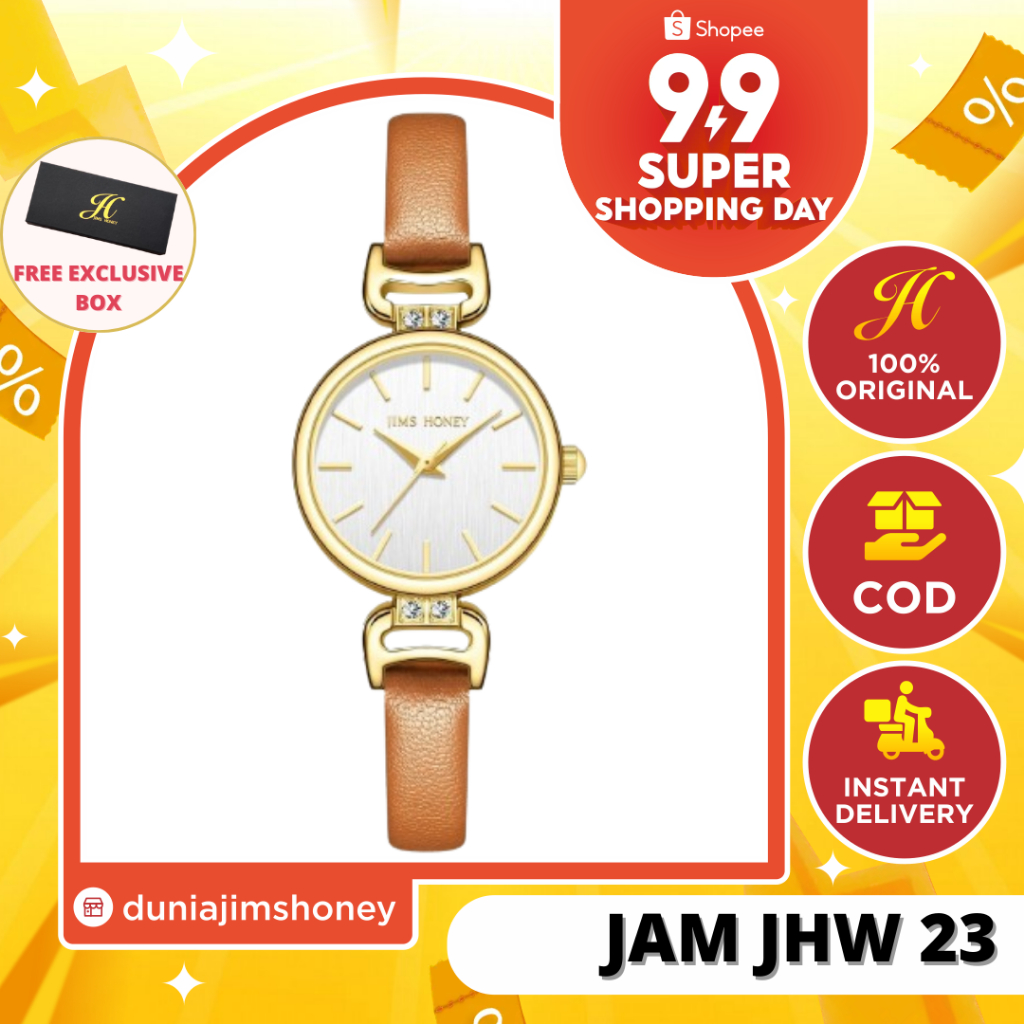 Jual Jims Honey Jam JHW 23 Jam Tangan Wanita Fashionable Murah Import JH | Shopee Indonesia