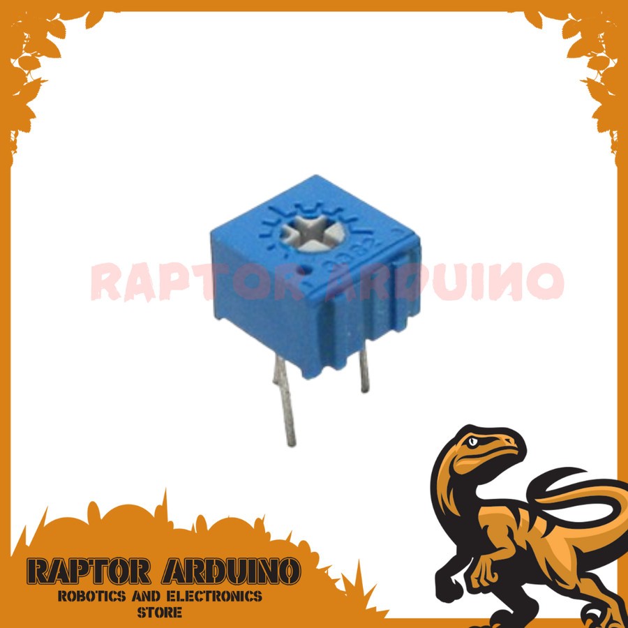 Jual Adjustable 3362P trimpot variabel resistor Presisi 103 10K 10 3362 ...