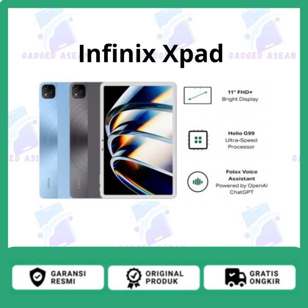 Jual Infinix Xpad 4/128GB 4/256GB Garansi Resmi | Shopee Indonesia