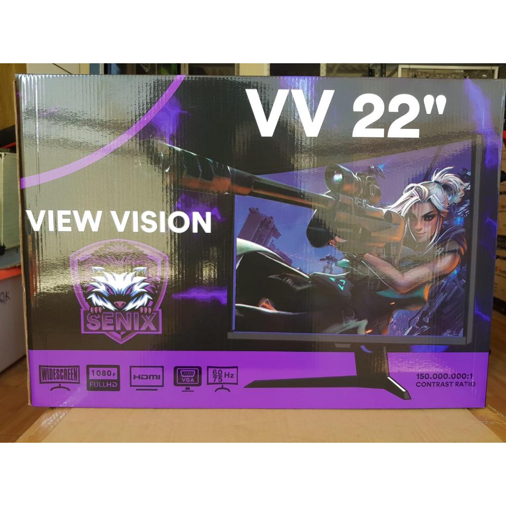 Jual MONITOR LED VIEWVISION VV22 VGA / HDMI UP TO 75HZ 22 INCH | Shopee ...