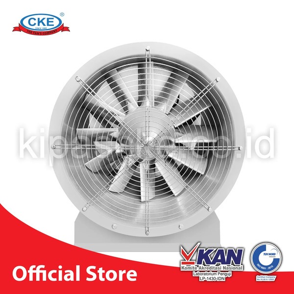 Jual CKE Axial Drum Fan 32 Inch AFD-800GLV/12/2.2/6-BC Blower Gedung ...