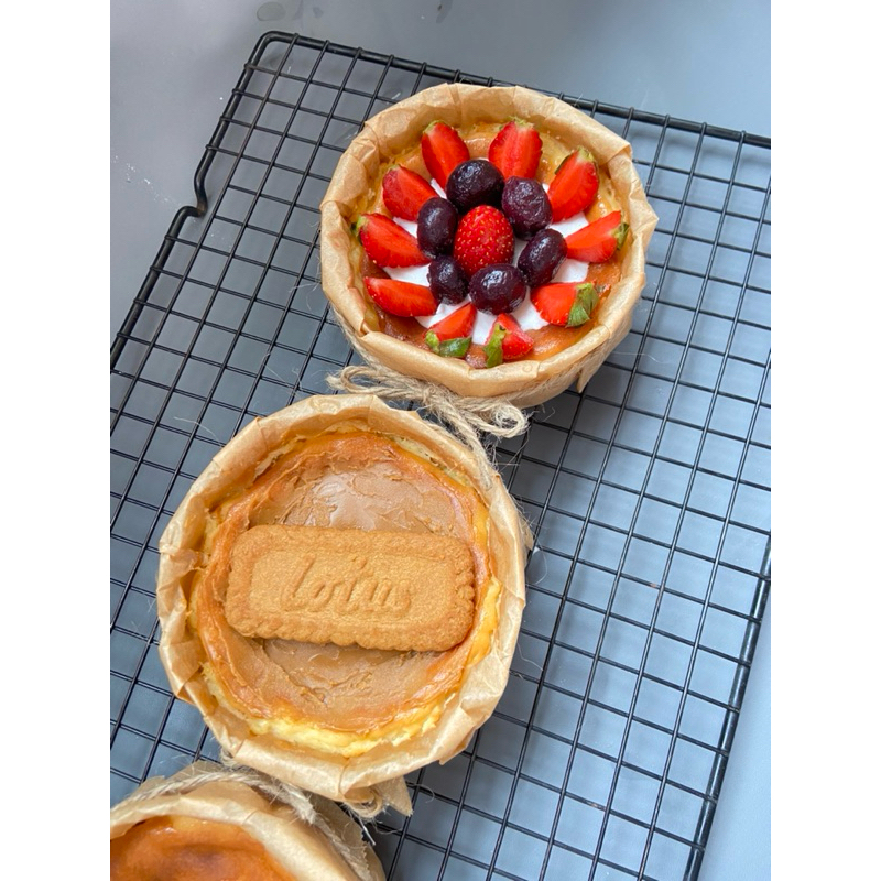 Jual BASQUE BURNT CHEESECAKE 10cm (1box/2pcs)/BIRTHDAY CAKE/HAMPERS ...