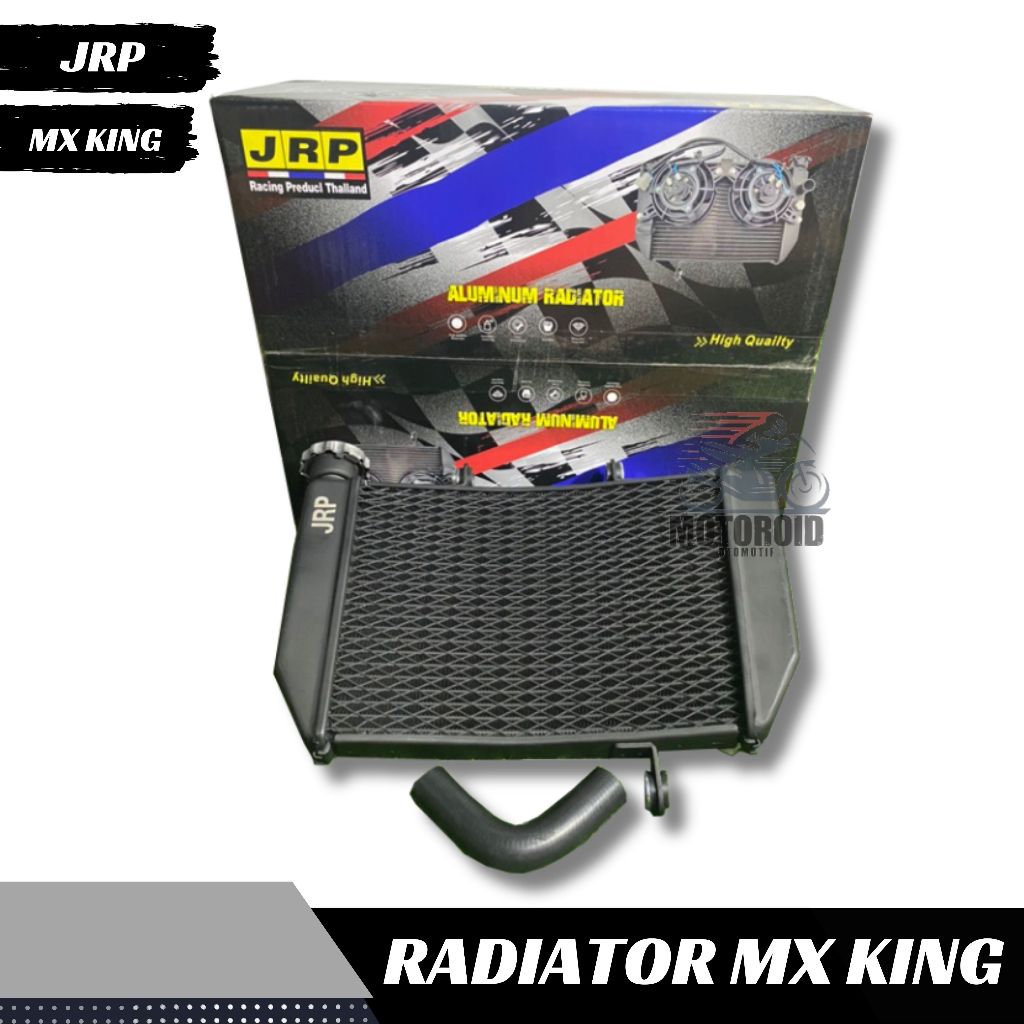 Jual Radiator MX KING JRP RACING Full CNC 2 Kipas Double Original ...