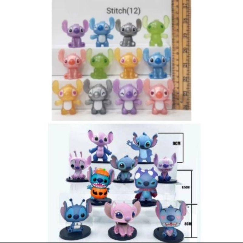 Jual stitch figure set 10 / 12 | Shopee Indonesia