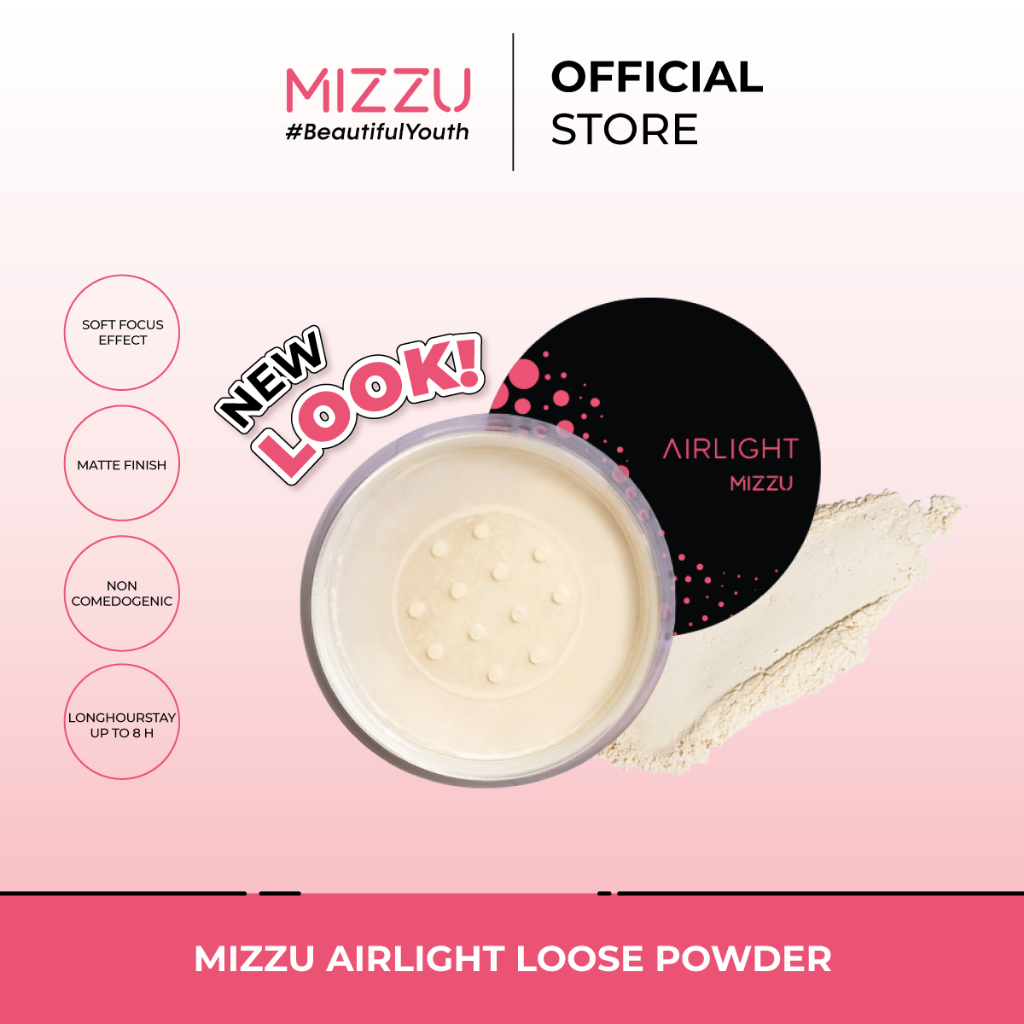 Jual CANTIK - MIZZU Loose Powder Air Light - Bedak Tabur Translucent ...