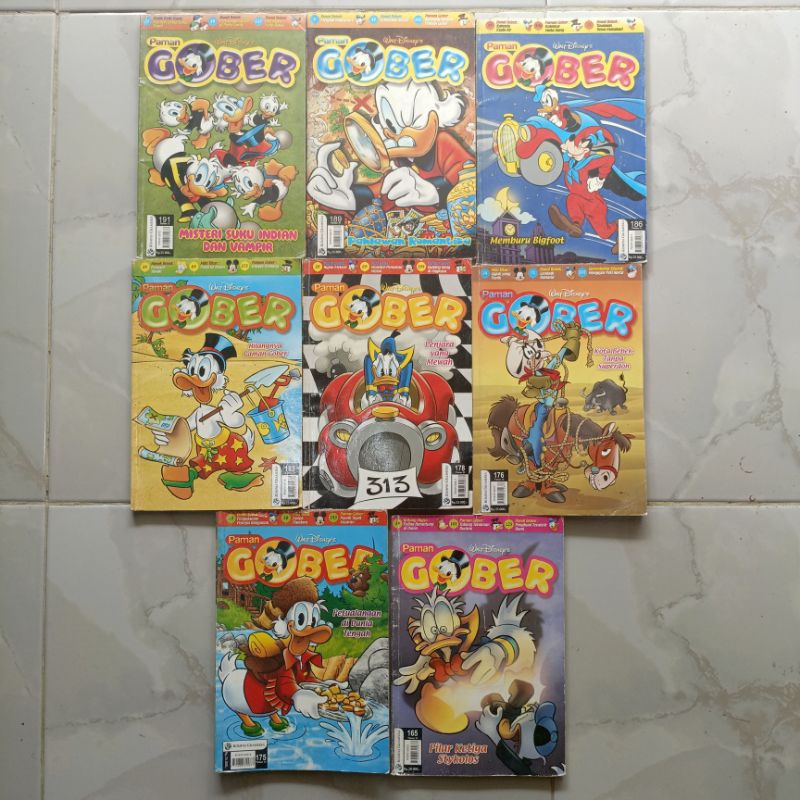 Jual ORIGINAL BEKAS PRELOVE KOMIK PAMAN GOBER TAHUN 20 - PAMAN GOBER ...