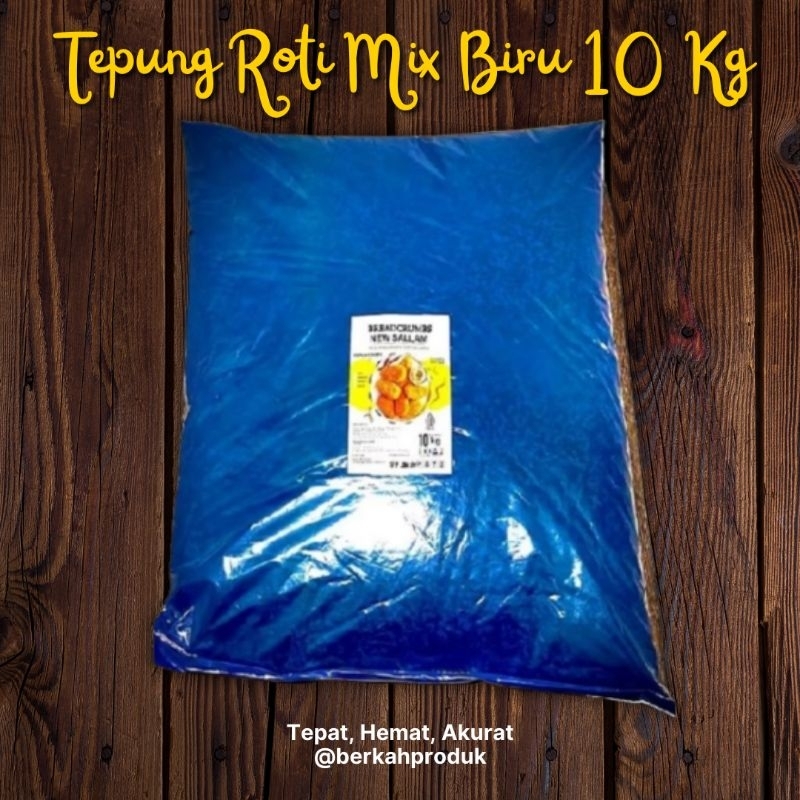 Jual Tepung Roti Mix Biru New Sallam 10 kg | Shopee Indonesia