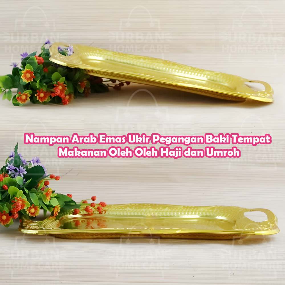 Jual Nampan/ Baki Arab Emas / Baki Stainless Steel Emas Kuning/Baki ...