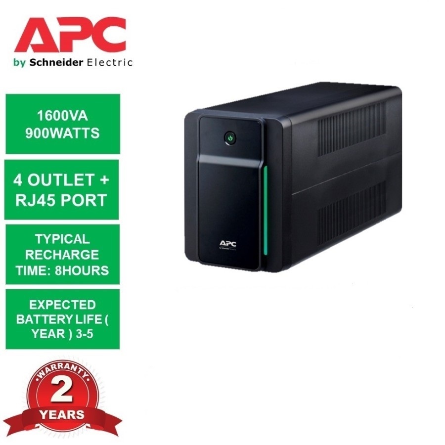 Jual UPS APC BX1600MI-MS BX1600MIMS UPS 1600VA 900WATT | Shopee Indonesia