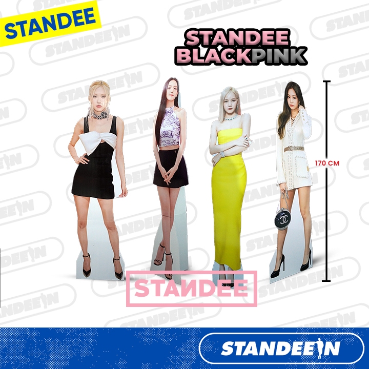 Jual Standee Member Black Pink 4pcs | Shopee Indonesia