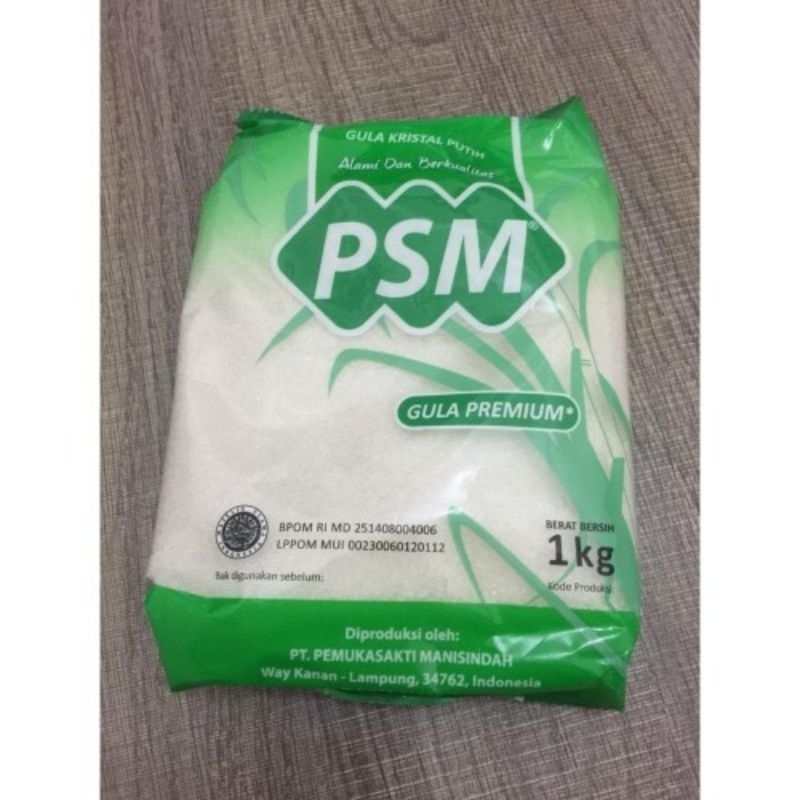 Jual Gula PSM 1 kg / Gula Pasir PSM 1 kg / Gula | Shopee Indonesia