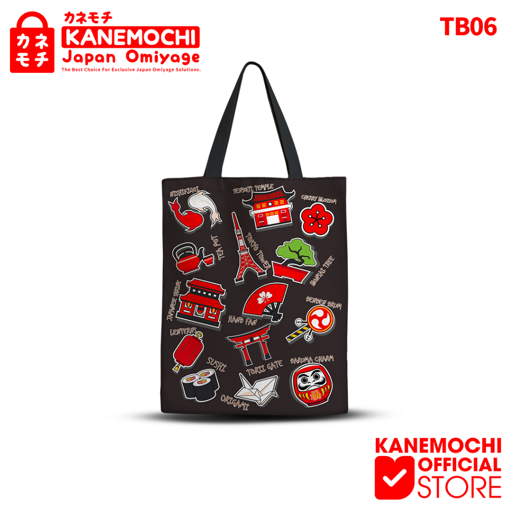 Jual KANEMOCHI TOTEBAG - KANEMOCHI TAS SERBAGUNA - KANEMOCHI TOTEBAG MOTIF JEPANG | Shopee Indonesia