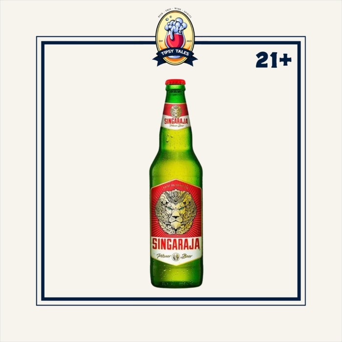 Jual Bir Singaraja Pilsener Bir 620 ml ( Botol Besar ) | Shopee Indonesia