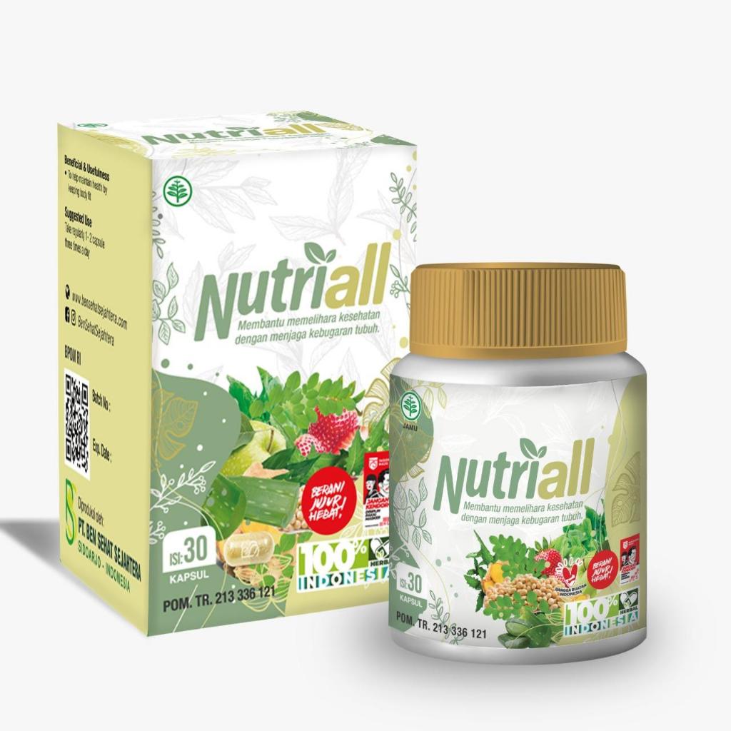 Jual Nutriall 30 Kapsul Membantu Memelihara Kesehatan Tubuh | Shopee Indonesia