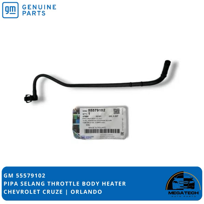 Jual PIPA SELANG THROTTLE BODY HEATER CHEVROLET CRUZE | ORLANDO ...