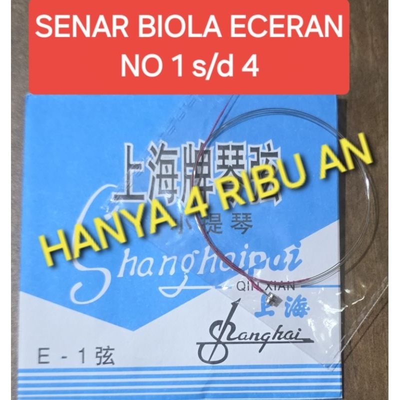 Jual SENAR BIOLA ECERAN | Shopee Indonesia