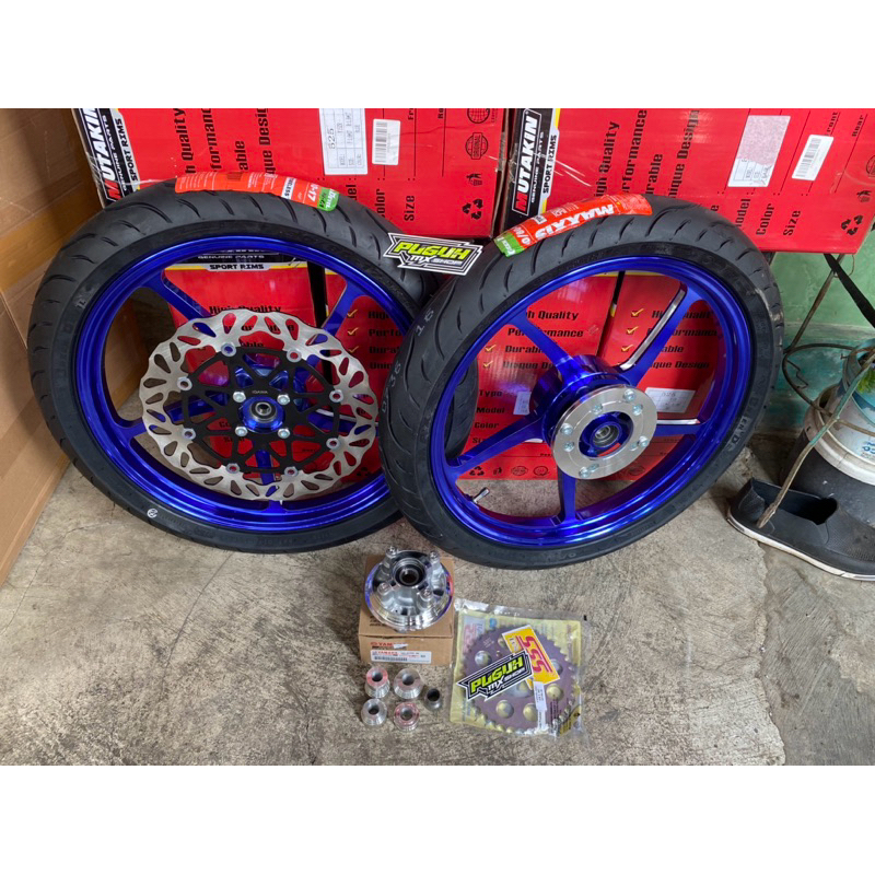 Jual wheelset velg enkei 525 mutakin pnp crf klx dtracker ninja ...