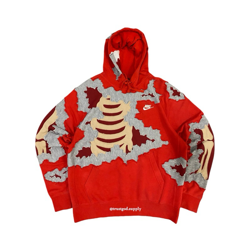 Jual REWORKED NIKE SKELETON HOODIE | Shopee Indonesia