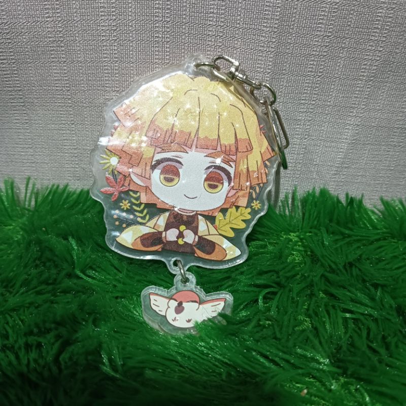 Jual ZENITSU DEMON SLAYER KIMETSU NO YAIBA KEYCHAIN ANIME | Shopee ...