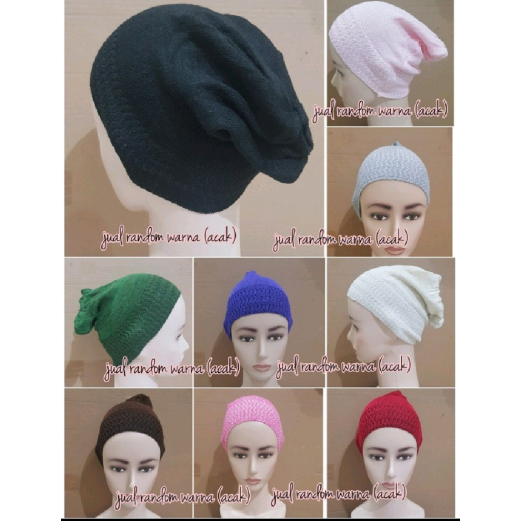 Jual Ciput Rajut Anti Pusing | Shopee Indonesia