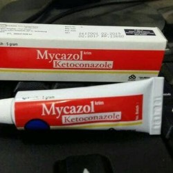 Jual MYCAZOL Ketoconazole 2% Cr 5g Salep Gatal Jamur Kulit | Shopee ...