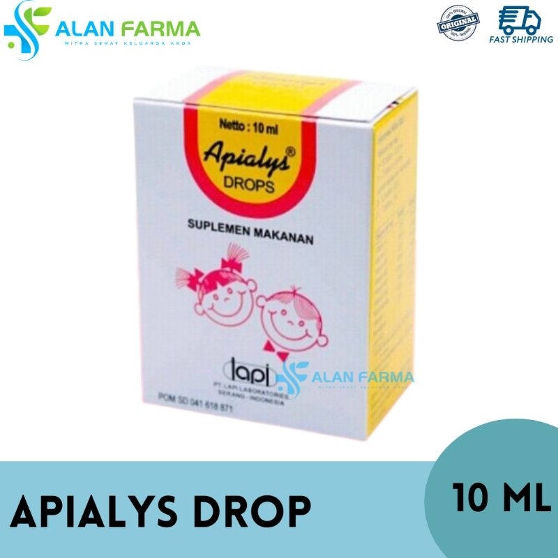 Jual Apialys Drop 10 mL | Multivitamin Bayi | Shopee Indonesia