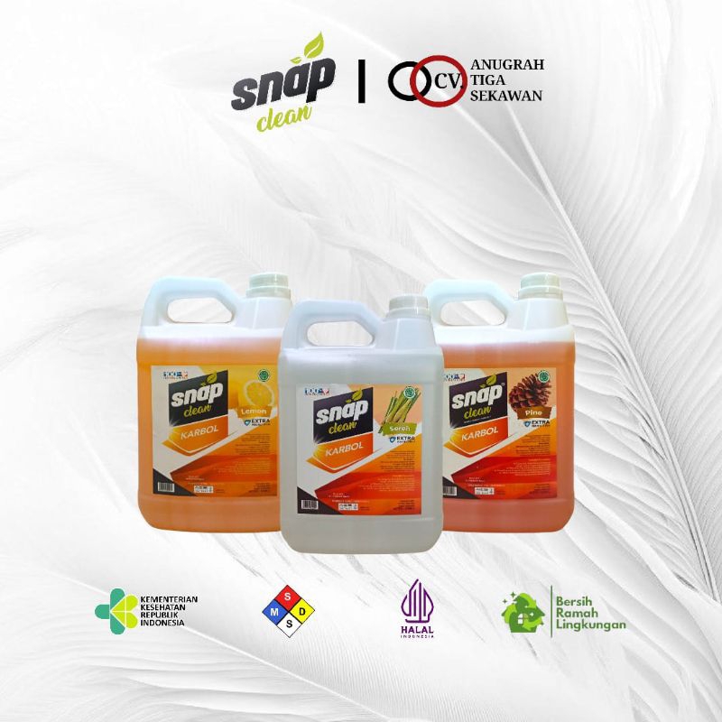 Jual Snap Clean Karbol Pembersih Kamar Mandi Extra Anti Bacterial ...