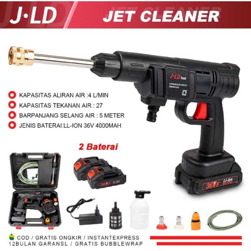 Jual JLD Jet Cleaner Cuci Motor J2021 Steam Cordless jld 36V dan 88V ...