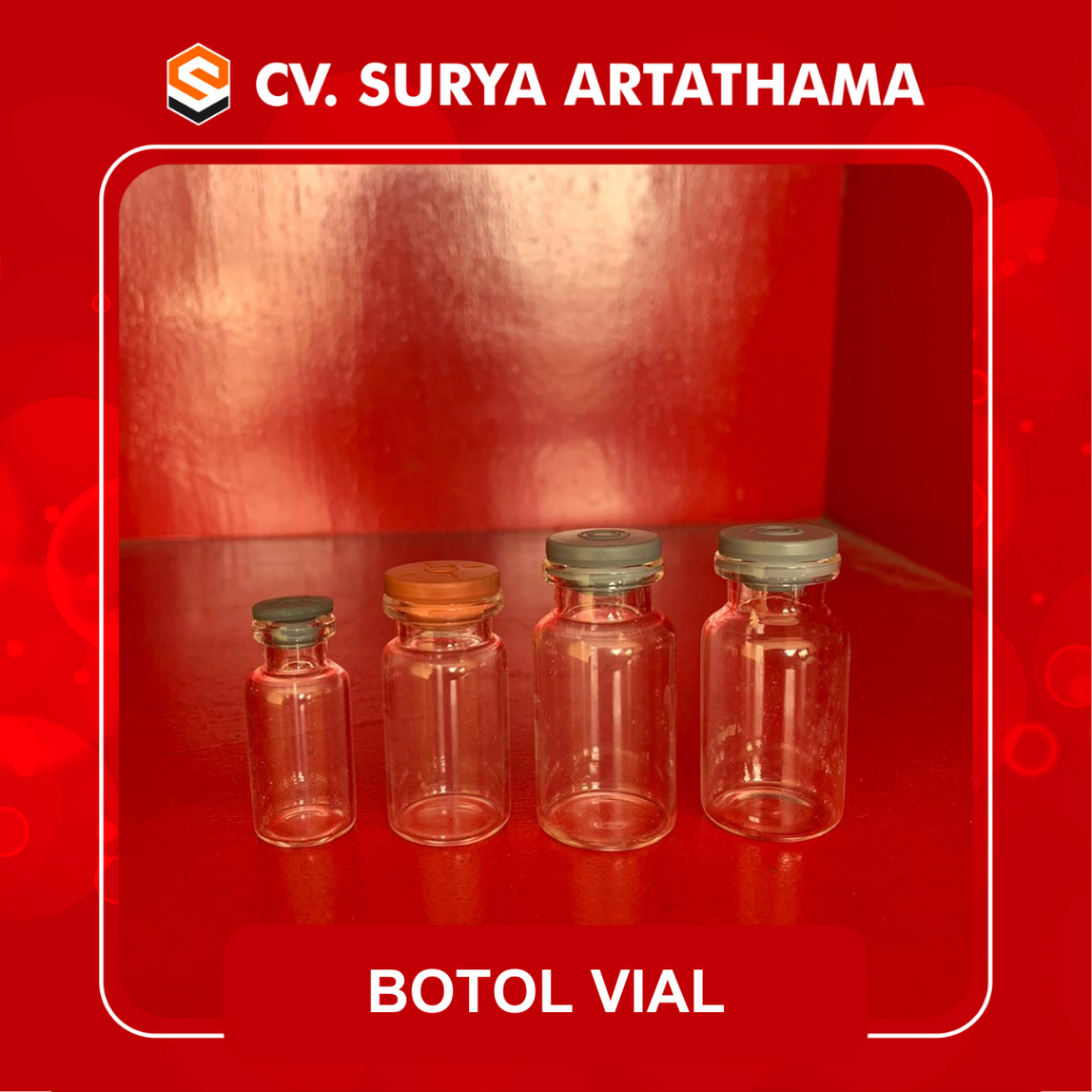 Jual Botol Vial / Botol Sampel / Botol Obat / Botol Larutan / Vial ...