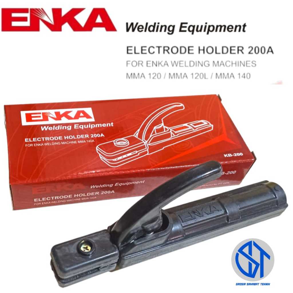Jual STANG LAS/TANG LAS ENKA KB-200 200A ELECTRODE HOLDER 200A | Shopee Indonesia
