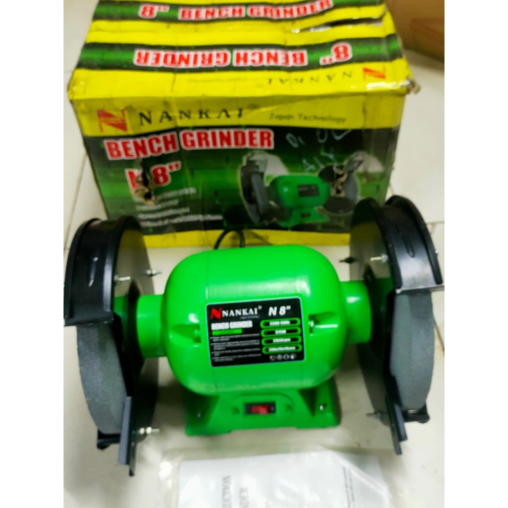 Jual BOKY MESIN GERINDA DUDUK 8" BOKY BENCH GRINDER 8 INCH MESIN ...