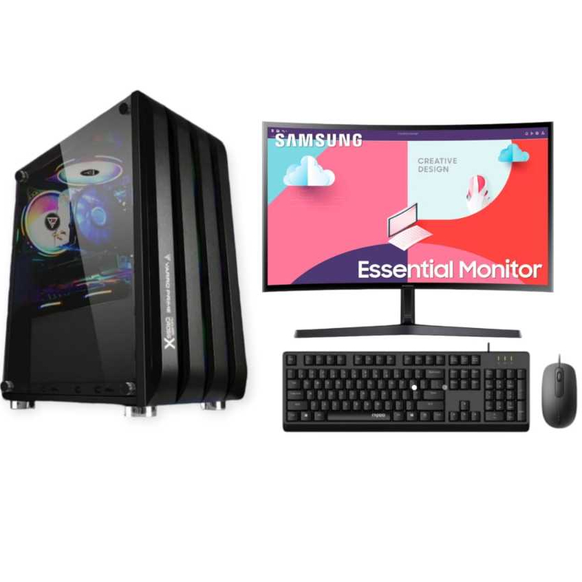 Jual Paket Lengkap PC Rakitan Intel Core i5 3470 VGA 4GB Monitor LED 24 ...