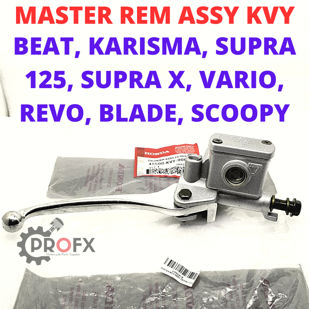 Jual MASTER REM SET HONDA KVY BEAT SCOOPY KARISMA SUPRA REVO VARIO ...