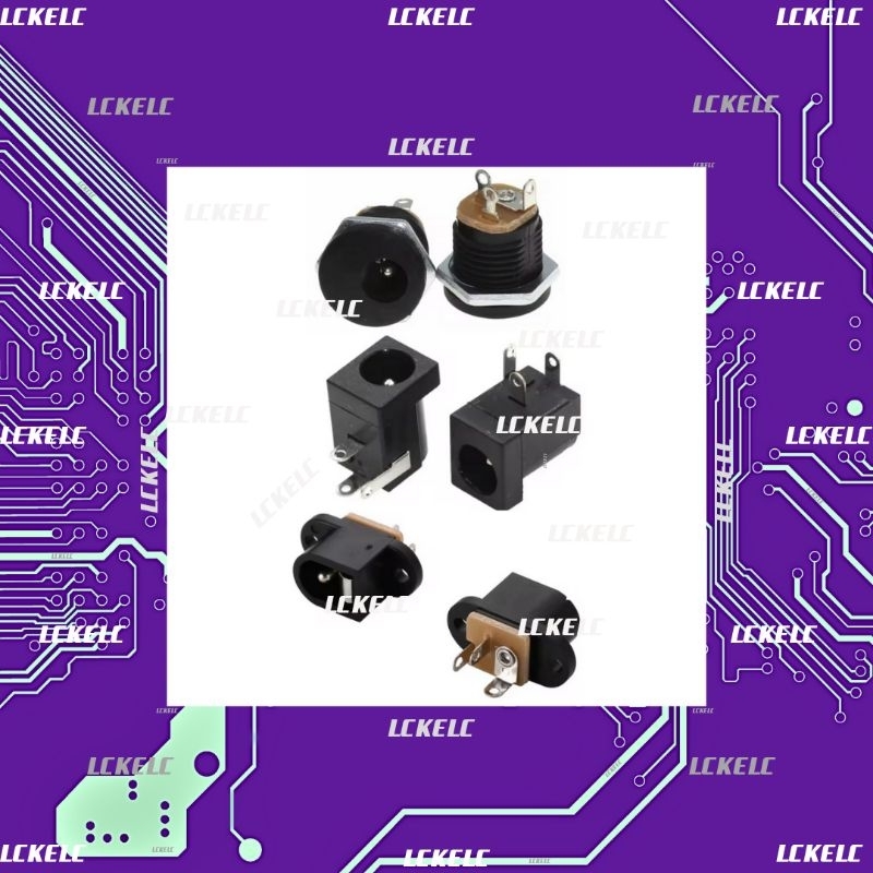 Jual SOCKET DC 5,5x2,1MM BULAT BODY PCB OVAL 2 KUPING | Shopee Indonesia