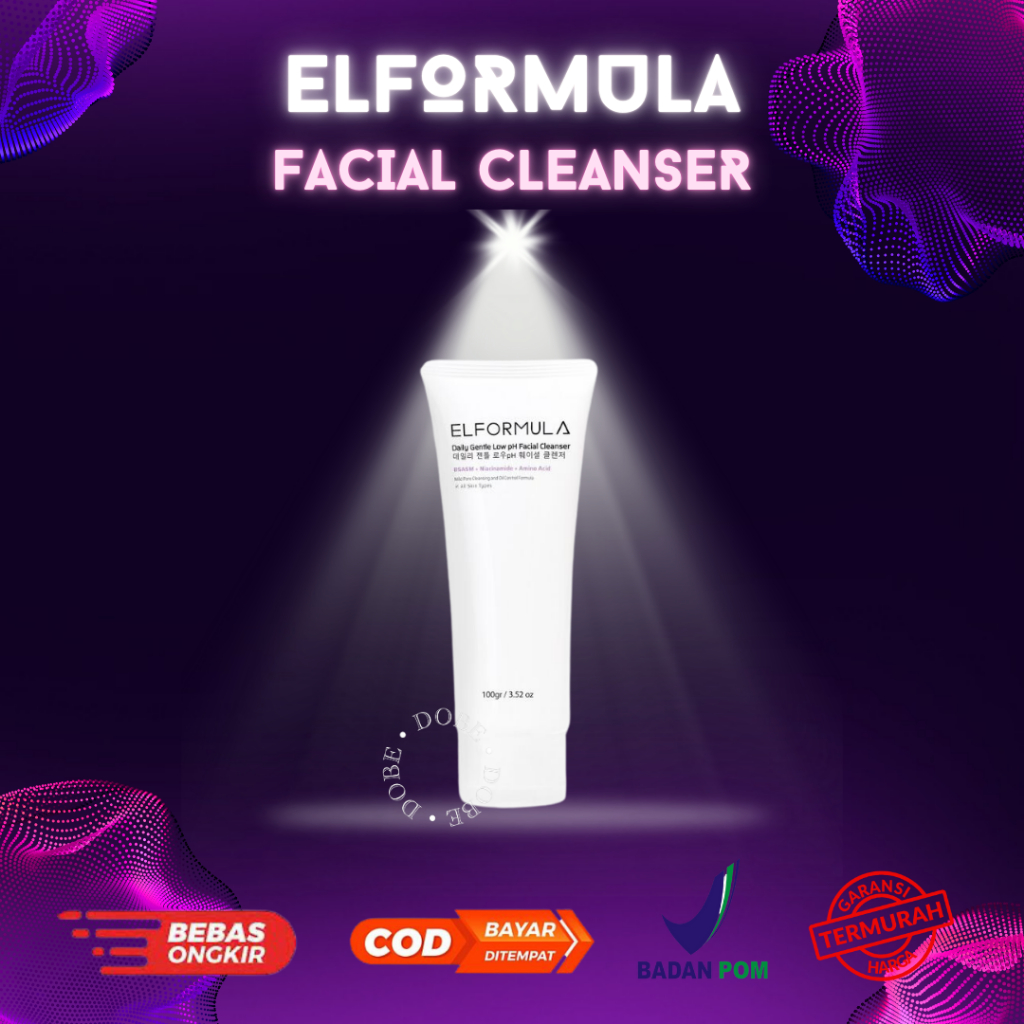 Jual ELFORMULA Daily Gentle Low pH Facial Cleanser 100gr | Shopee Indonesia