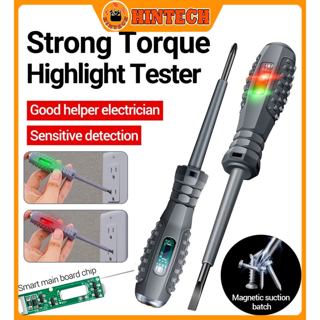 Jual Induction Test Pen Obeng Tespen Induksi Tester Lokasi Kabel Arus ...