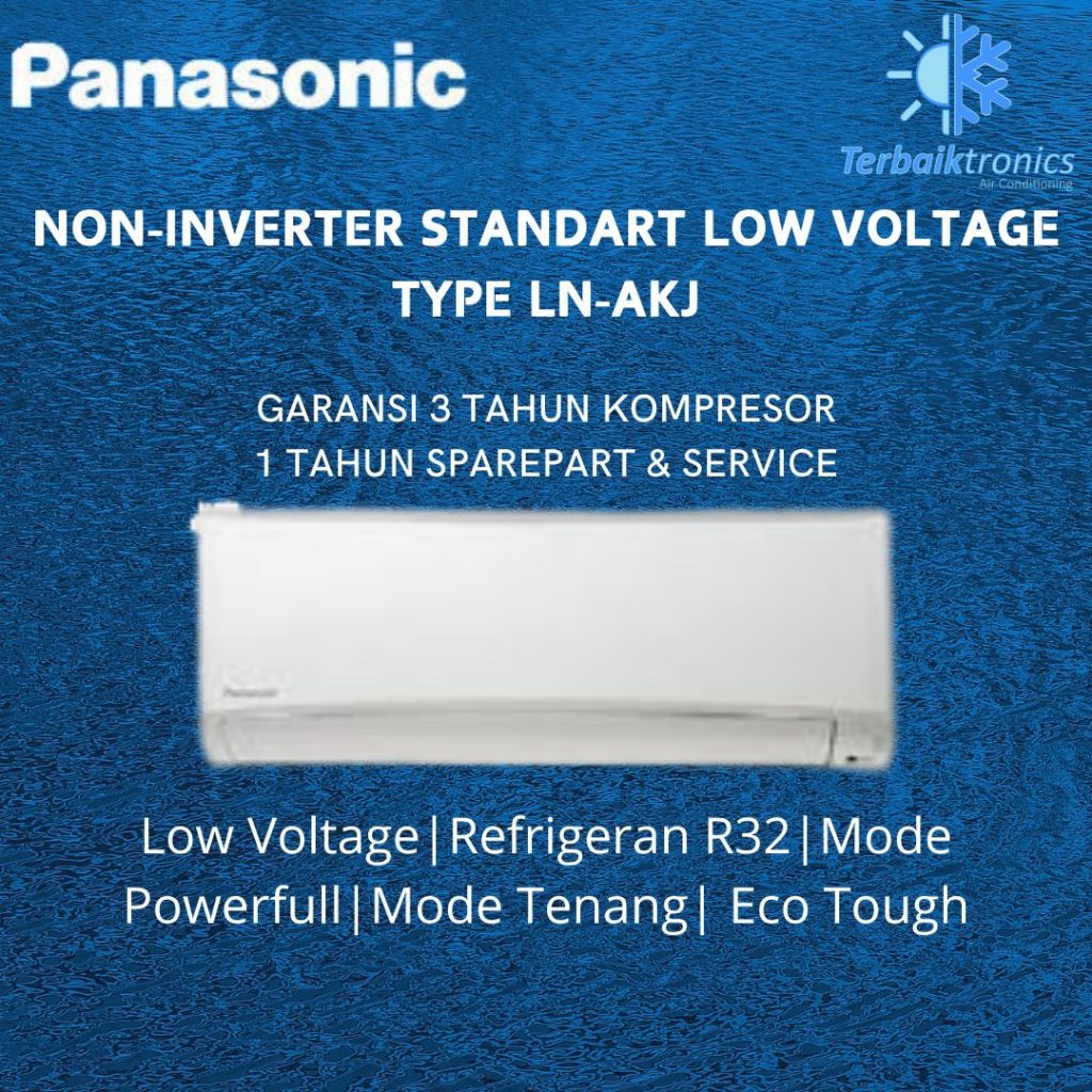 Jual AC Panasonic Si Biru Low Volt 1 PK R32 CSLN9AKJ / LN9AKJ Made in ...