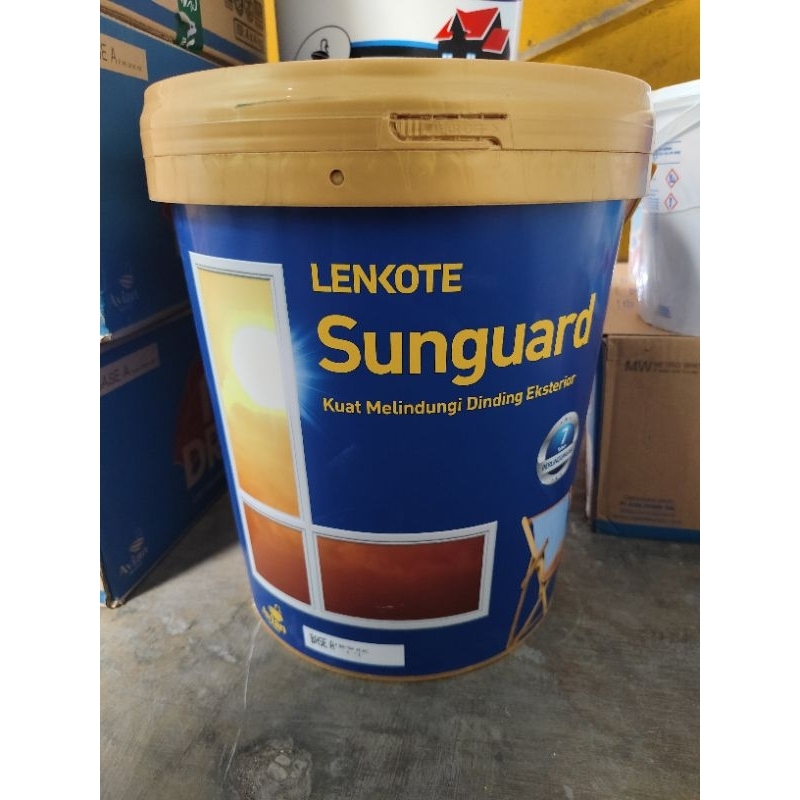 Jual Cat Tembok Exterior Lenkote Sunguard 20 Liter | Shopee Indonesia