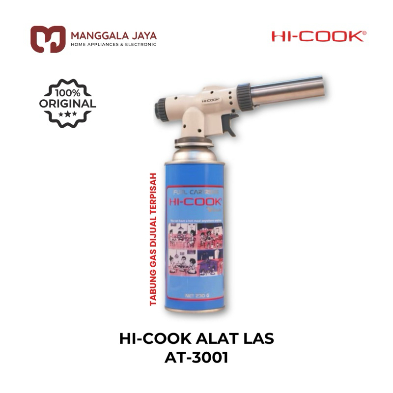 Jual Hi-Cook Alat Las Gas Blow Torch AT-3001 | Shopee Indonesia