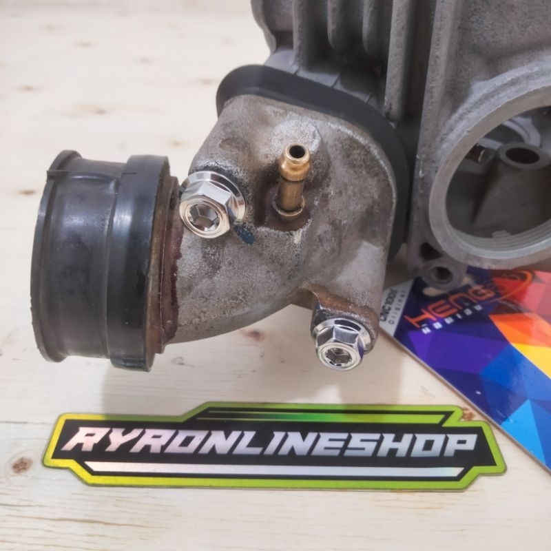 Jual SATUAN baut intake manifold MIO FINO SOUL stainless probolt ...