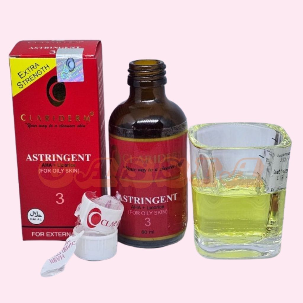 Jual TONER WAJAH CLARIDERM ORIGINAL/ALKOHOL CLARIDERM ASTRINGENT ASLI ...
