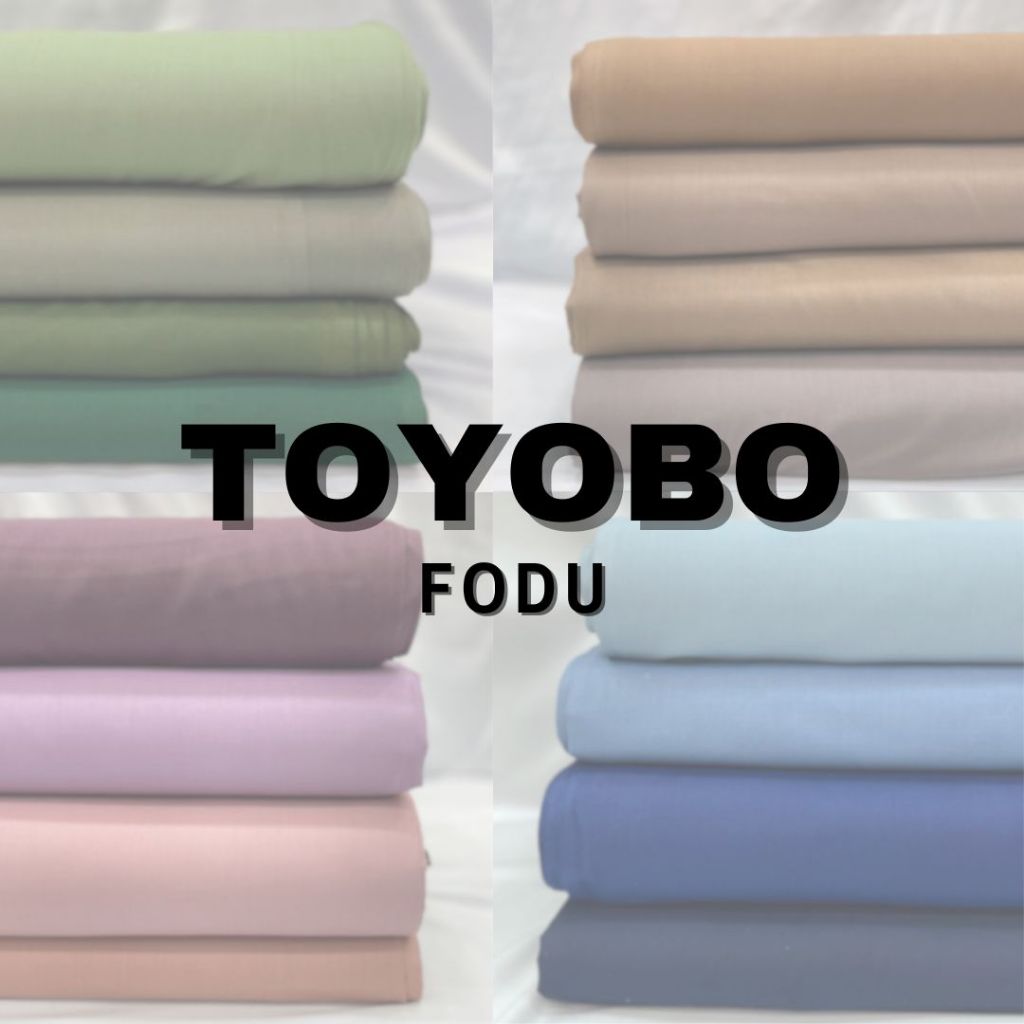 Jual Kain toyobo royal mix Fodu FD bahan toyobo original premium "Grade ...